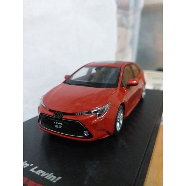 大賠錢賣 原廠 1/43 豐田 TOYOTA COROLLA LEVIN 雷凌 橘紅色 altis 可參考 模型車 | 蝦皮購物