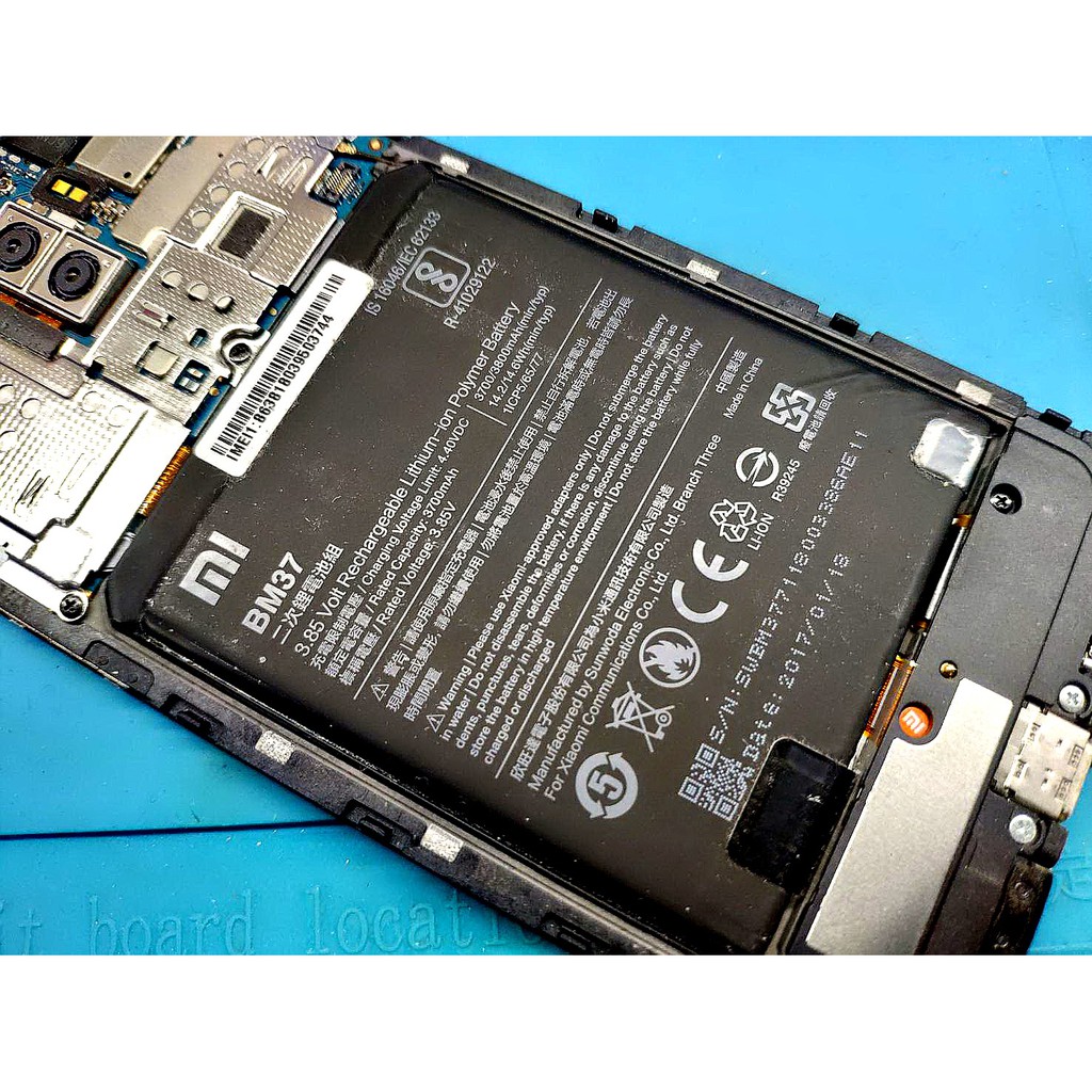三重 小米5splus 換電池 Bm37 小米5s plus 電池 電池膨脹 小米5 電池耗電維修 自動關機 實體店面 | 蝦皮購物