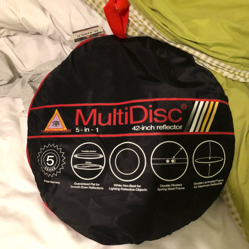 PHOTOFLEX 5-in-1 MultiDisc Reflector 42" 地表最強反光板 少用近全新 | 蝦皮購物