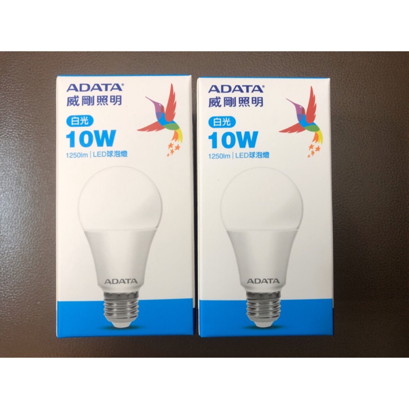 ADATA威剛【新款】LED E27 高效 廣角 燈泡10W / 13W (3000K黃光/6500K白光) | 蝦皮購物