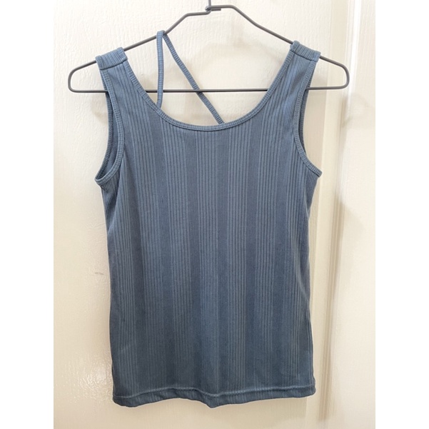 全新 MEDE 19F 藍綠色 柔軟親膚背心 M號 可放胸墊 | 蝦皮購物