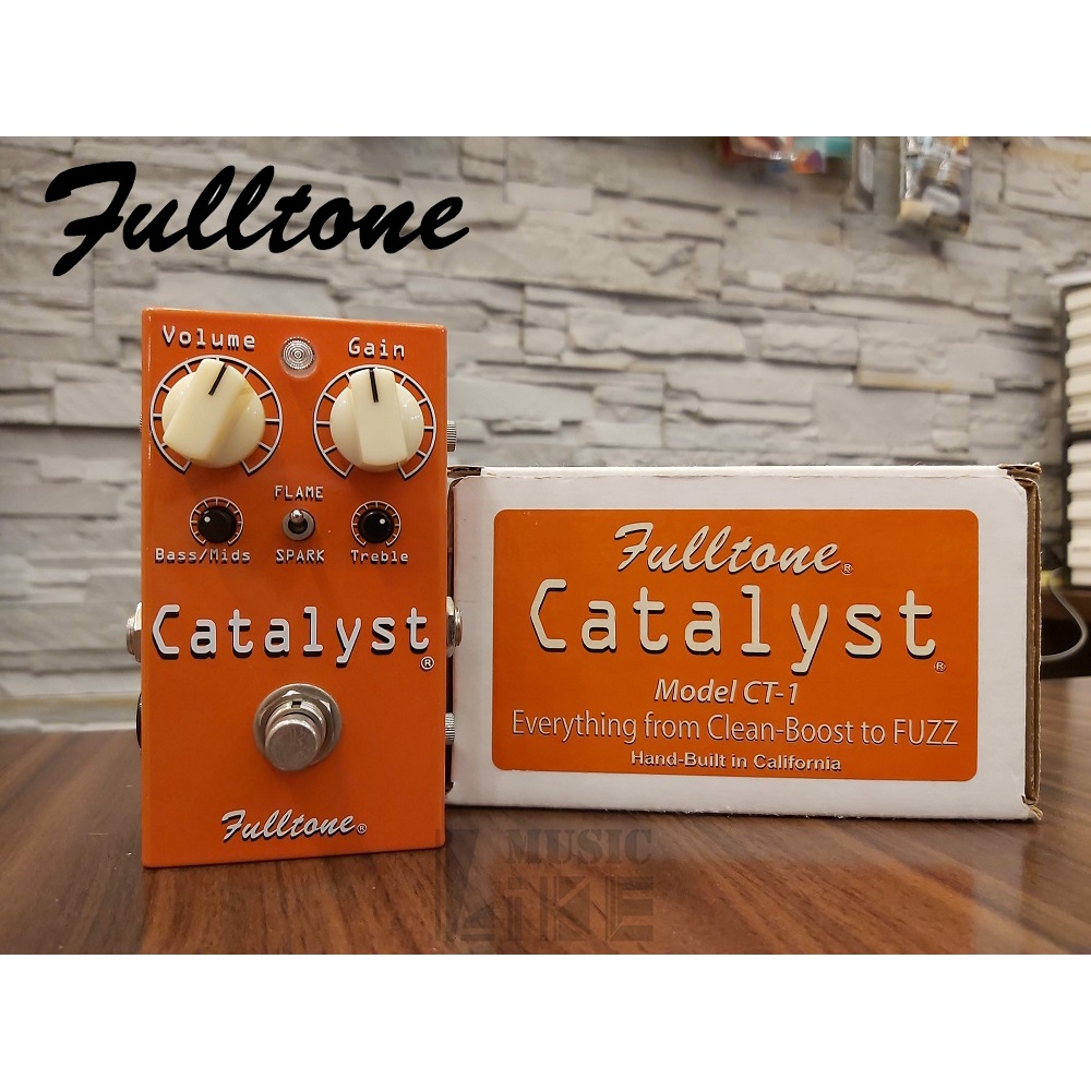 『美國手工』Fulltone Catalyst 單顆效果器 Fuzz Boost Overdrive 破音 絕版精選 | 蝦皮購物