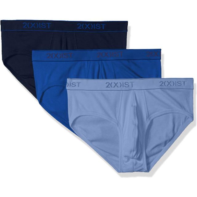 2xist essential cotton brief 3-pack M號 藍系列組合 | 蝦皮購物