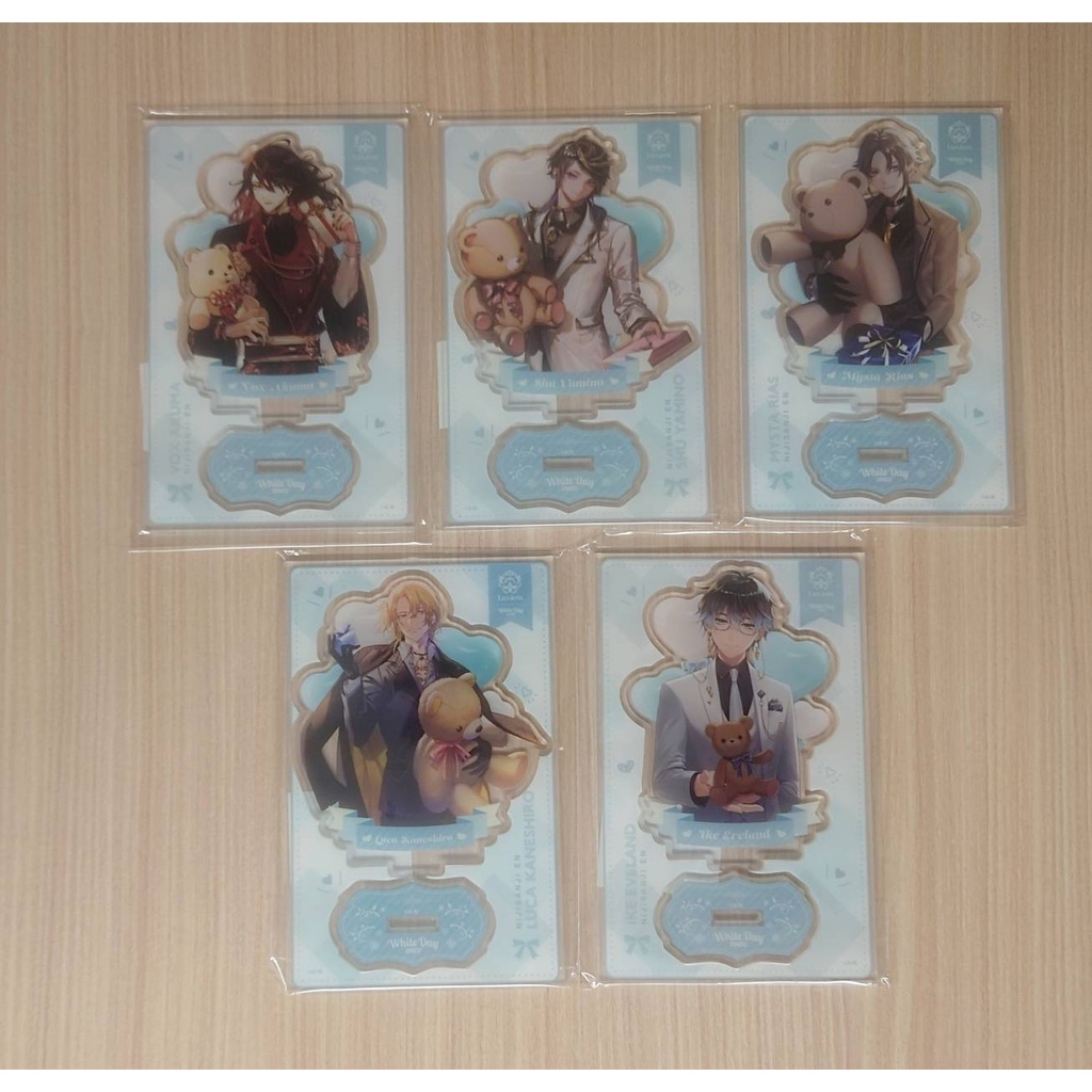 彩虹社 EN Luxiem 白情 立牌 Ike Mysta Vox Luca Shu にじさんじ Nijisanji | 蝦皮購物