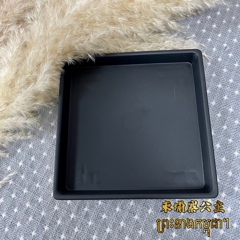24小時出貨🚚黑色塑膠供盤 供盤 園藝花盤 方形底盤 黑色收納盤 泰國供盤 柬埔寨供盤 婚禮供盤 節慶供盤 神明供盤 | 蝦皮購物