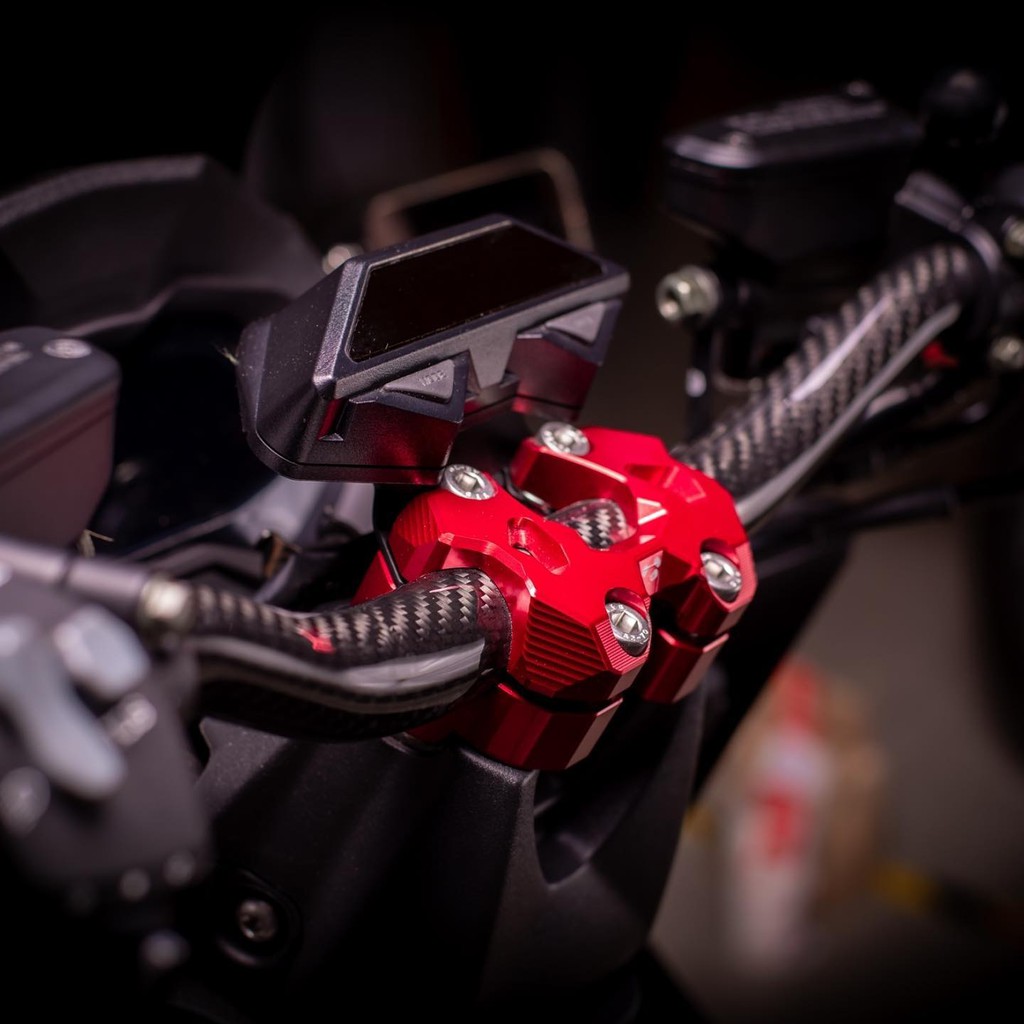 【Bad Panda】千力摩 KRV 專用粗把龍座 細把上蓋 全CNC切削 精緻陽極 龍頭座 龍頭上蓋 | 蝦皮購物