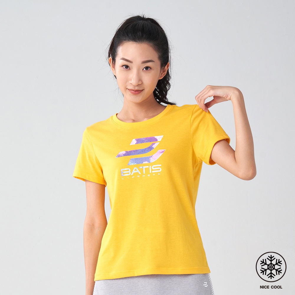 【BATIS 巴帝斯】MIT涼爽棉LOGO短袖上衣 - 女 - 三色-2022SS | 蝦皮購物