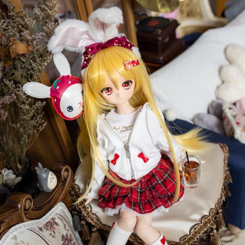 糖貓優品 BJD 3分 4分 6分 8分 azone DD SD娃娃假髮 | 蝦皮購物