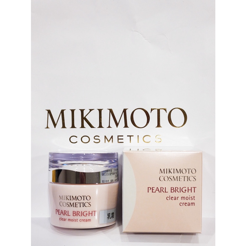 MIKIMOTO 御木本 珍珠亮白保濕霜30g | 蝦皮購物