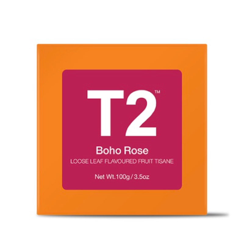 澳洲T2 Tea Boho Rose 玫瑰果香茶 散茶葉 100g | 蝦皮購物