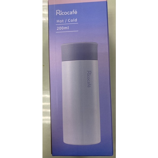 搬家出清～Ricocafe真空輕巧保溫杯-白色 | 蝦皮購物
