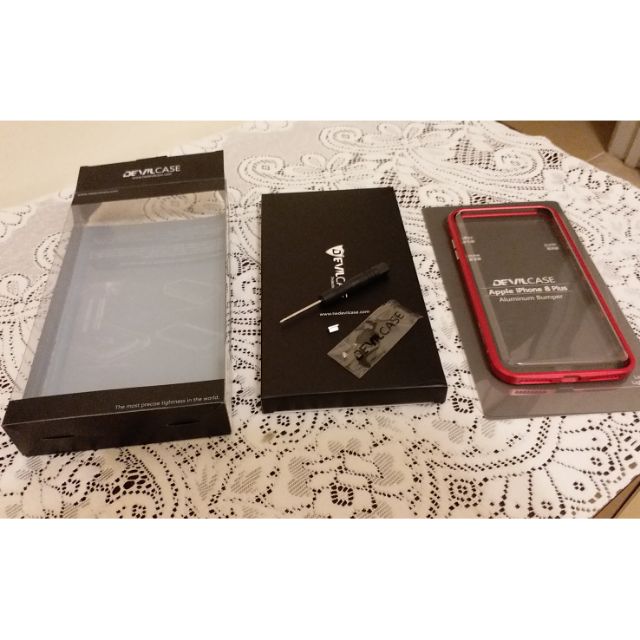 【DEVILCASE】惡魔 TypeOne 鋁合金保護框*全新僅拆封試裝 iPhone7+/8+ 誠可議價 | 蝦皮購物