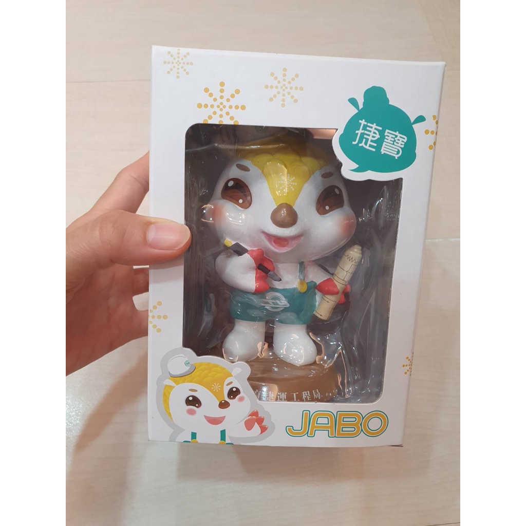 桃園捷運局 捷寶JABO 公仔(全新未拆封) | 蝦皮購物