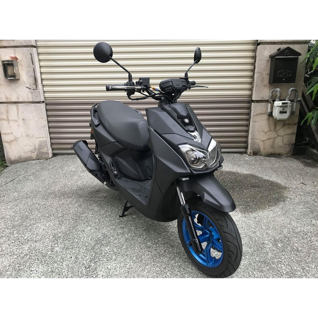 【幽浮二手機車】YAMAHA BWSR 125 大B 雙碟 剽悍越野 消光黑 2018年【999元牽車專案開跑 】 | 蝦皮購物