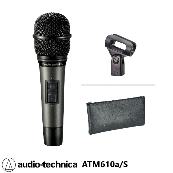 永悅音響 audio-technica ATM610a/S 動圈式有線麥克風 含麥克風線歡迎+聊聊詢問(免運) | 蝦皮購物