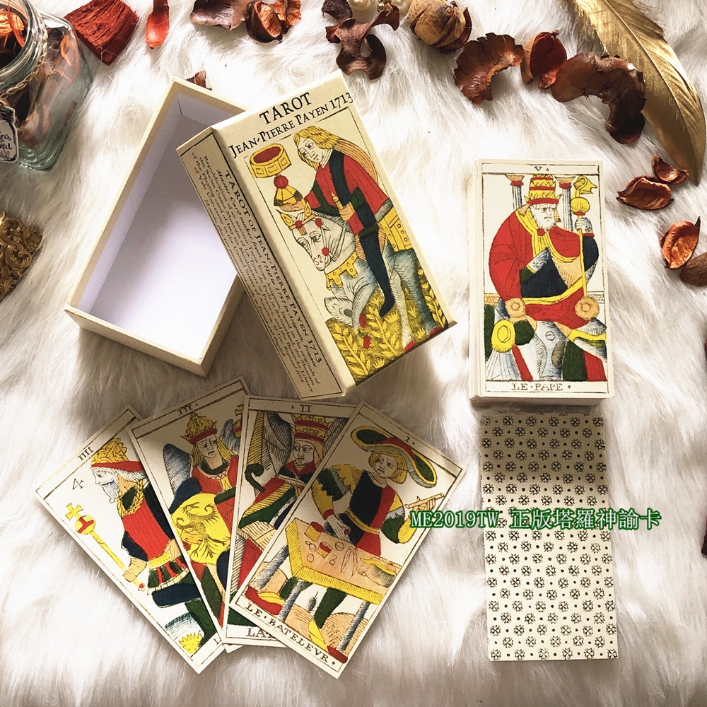 【me2019tw正版現貨】TAROT DE JEAN-PIERRE PAYEN Marseille1713馬賽塔羅 | 蝦皮購物