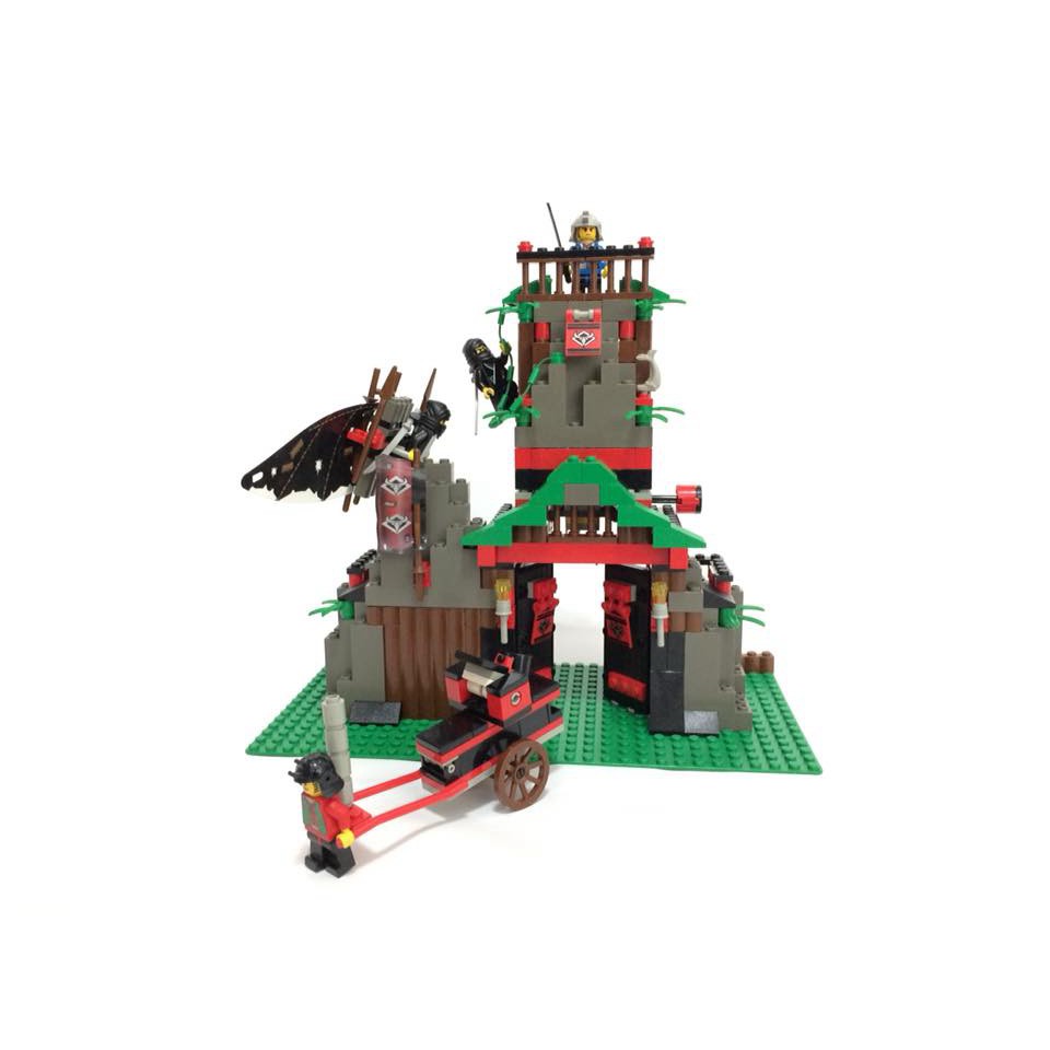 樂高人偶王 LEGO 絕版懷舊#6088忍者城堡盒組 | 蝦皮購物