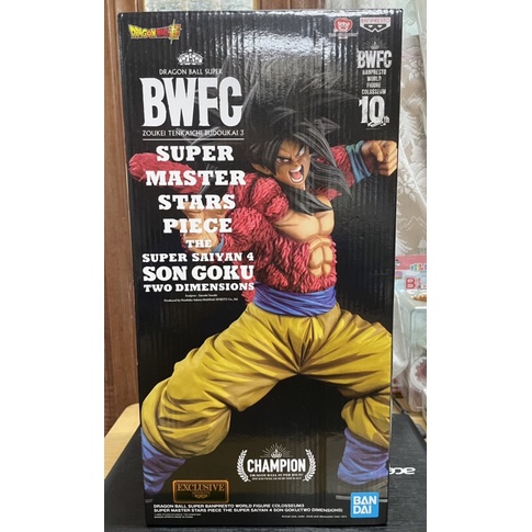 [代理版現貨]七龍珠 海外限定 BWFC 10周年 SMSP 超級賽亞人4 超四 孫悟空 2D 漫畫色 公仔 | 蝦皮購物