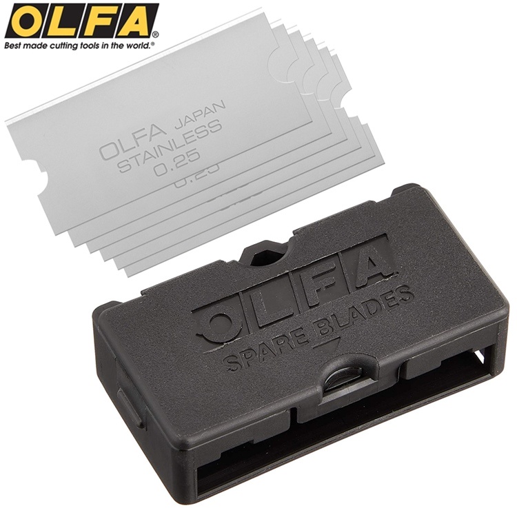 又敗家@日本製OLFA專業玻璃用刮刀剷除刀專用替換刀刃刀片GSB-2S/6B適GSR-2替刃XBGSCR-SS替刃(6入 | 蝦皮購物