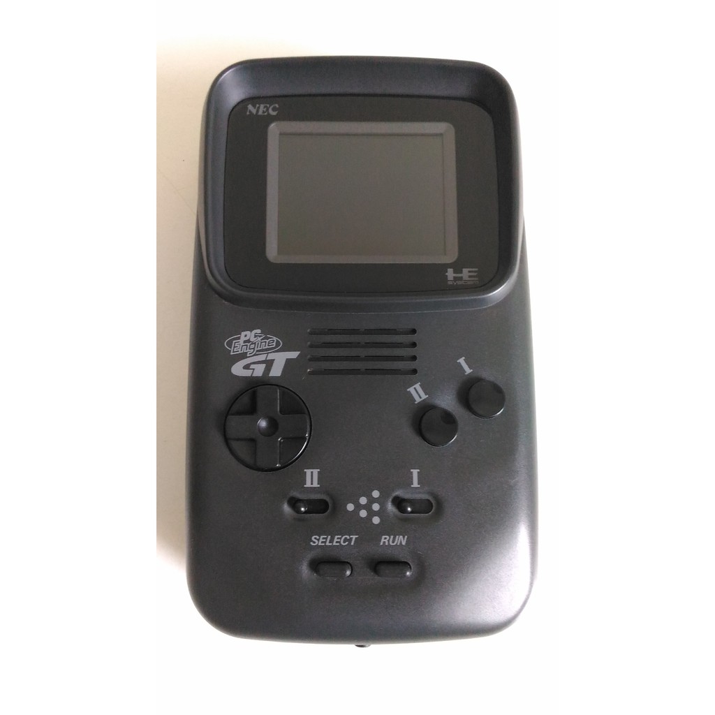 PC Engine PCE GT 主機 PCE-GT 掌上型主機+Hu card 熱血足球 | 蝦皮購物