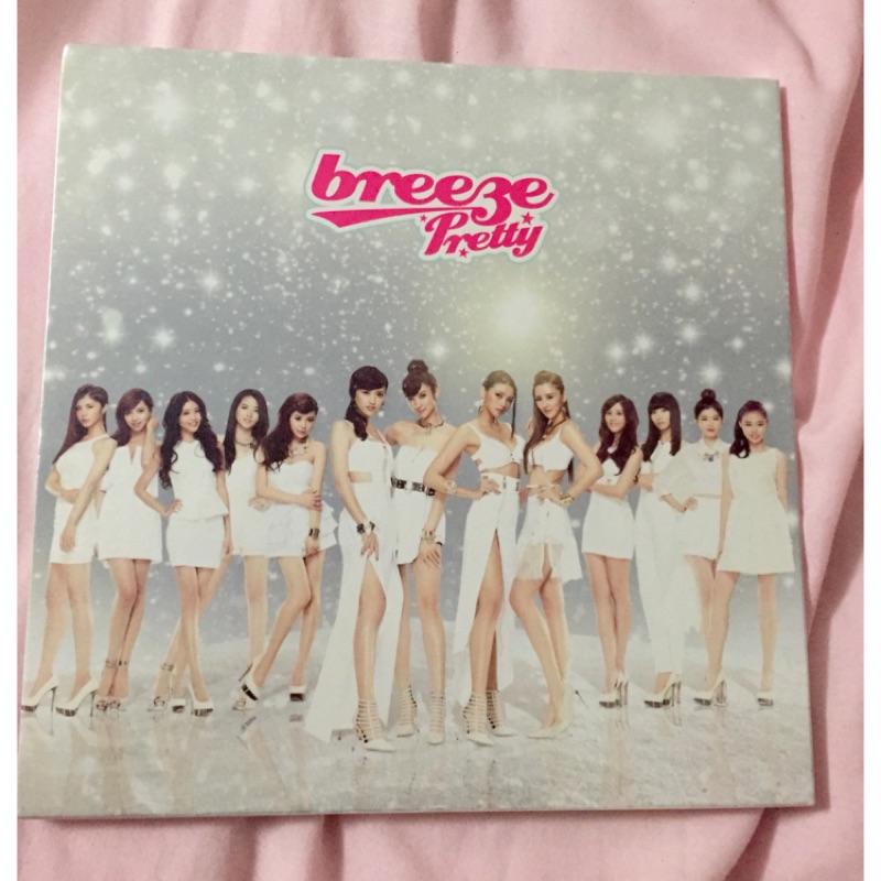 全新CD 新女團台灣《微女神breeze》微風女神 陳若穎、陳艾熙、郭源元、梁以辰 首波主打《Pretty》MV | 蝦皮購物