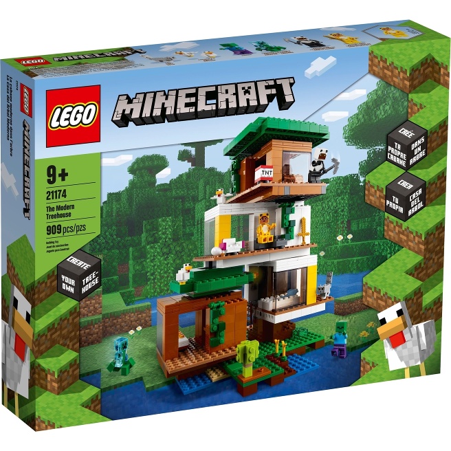 LEGO 21174 The Modern Treehouse 麥塊Minecraft | 蝦皮購物