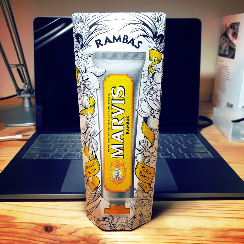 義大利Marvis最新限量環遊世界牙膏 RAMBAS 黃色 75ml 現貨可馬上出貨 | 蝦皮購物