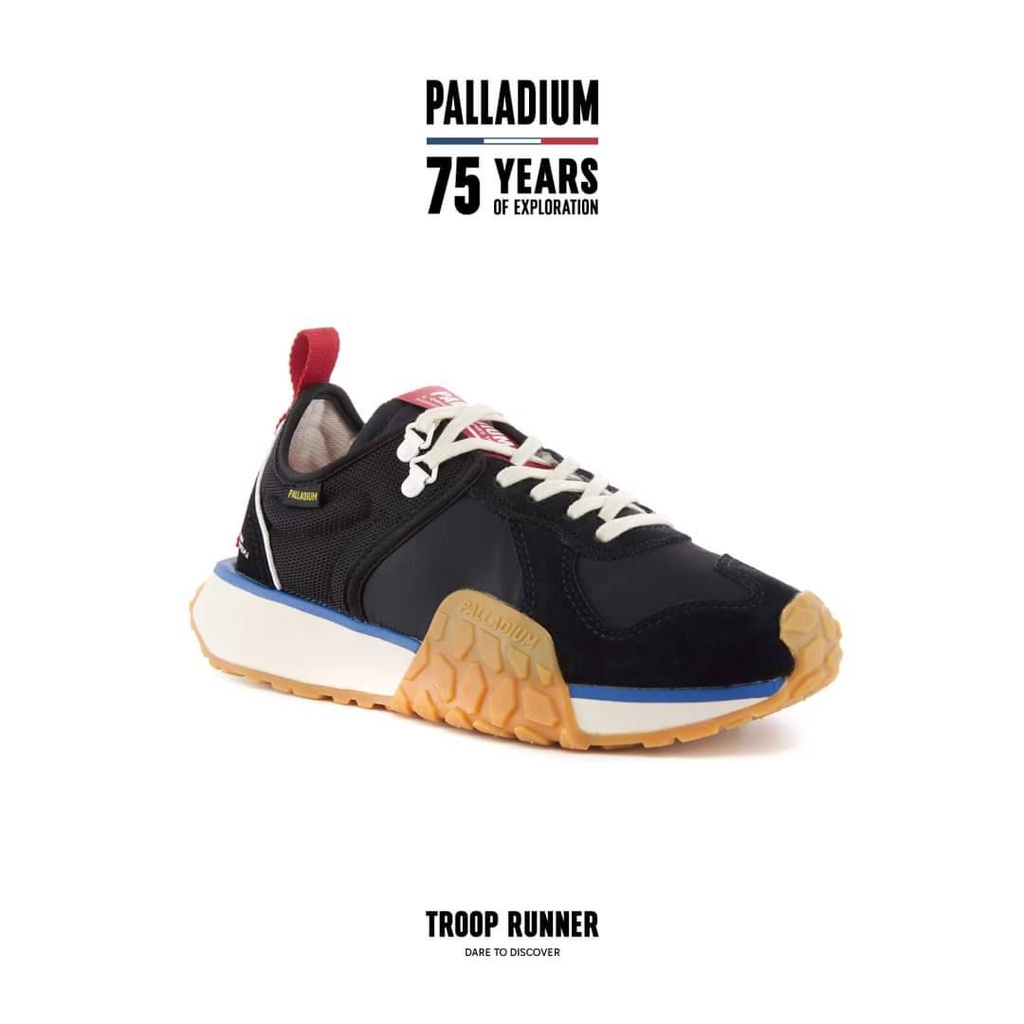 PALLADIUM JASON DR (免運費) TROOP RUNNER 軍風復古潮流鞋 黑色 77330-008 | 蝦皮購物
