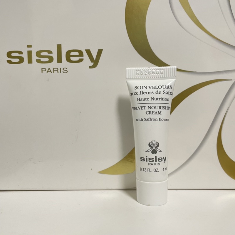 Sisley 希思黎 絲絨紓潤藏紅花乳霜 4ml | 蝦皮購物