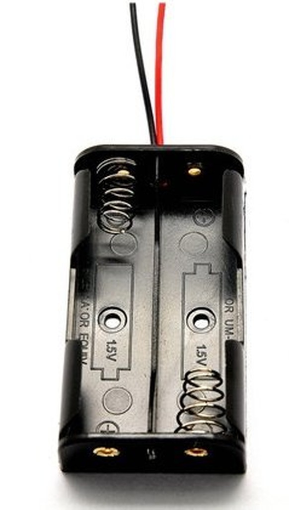 511 3號 AA 2節電池盒 3V電池盒 附引線 DIY 1.5Vx2個 | 蝦皮購物
