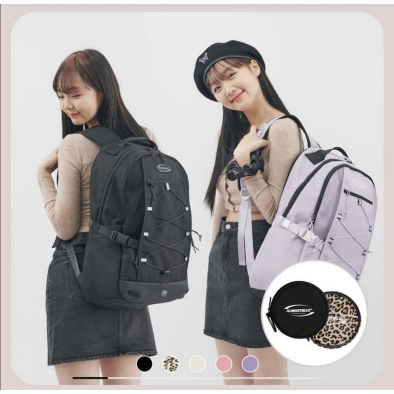 🇰🇷韓國代購Almost blue ESSENTIAL BACKPACK實用版後背包🌸 | 蝦皮購物