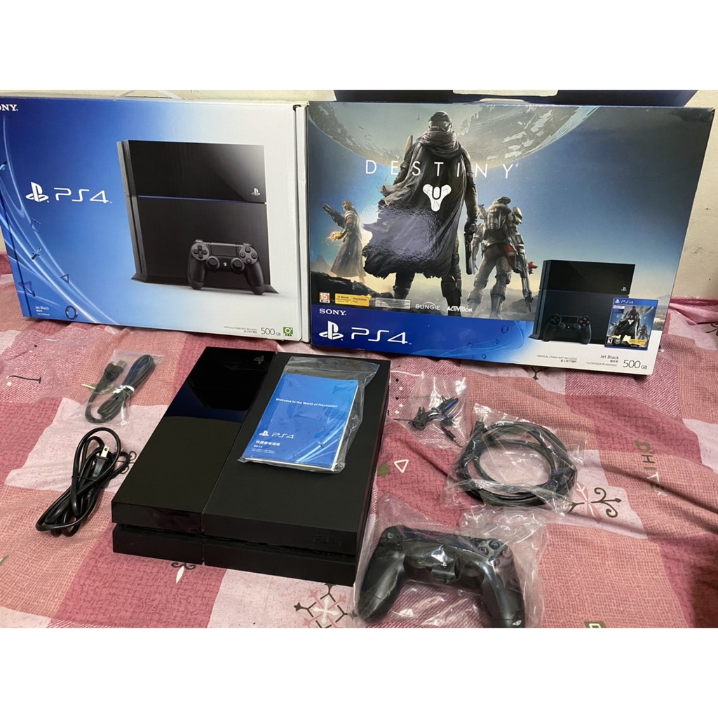 PS4 500G 1007A 極致黑 (天命同捆機)連假優惠中 | 蝦皮購物