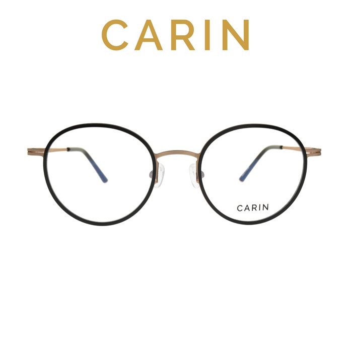 韓國 CARIN 眼鏡 ELLE C1 (黑/霧金) 鏡框 【原作眼鏡】 | 蝦皮購物