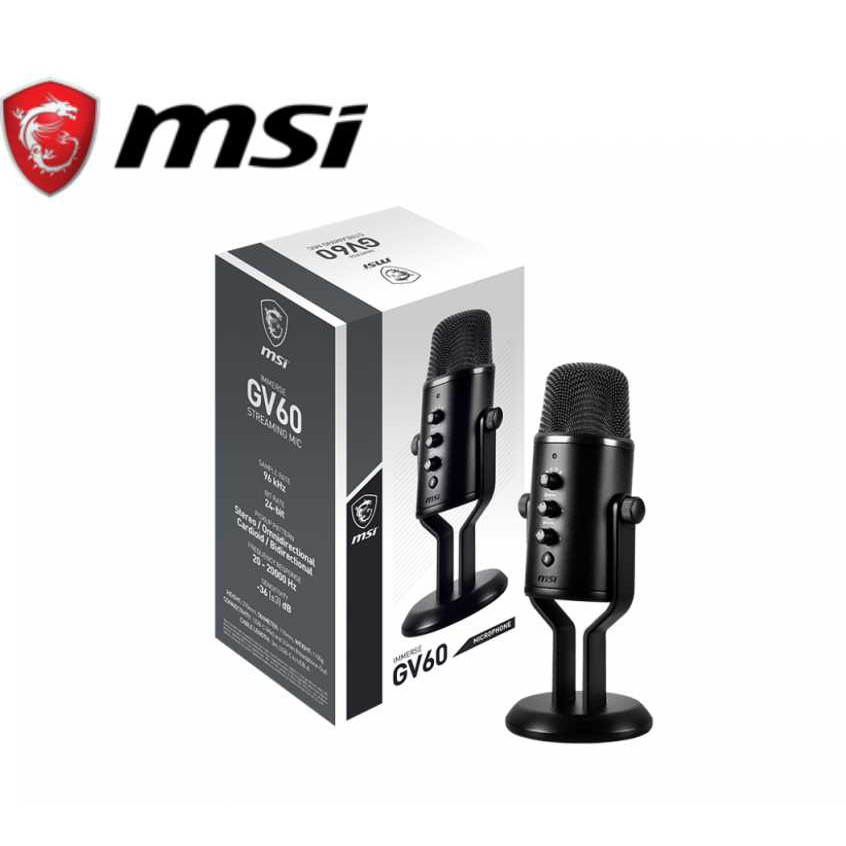 msi 微星 MSI IMMERSE GV60 STREAMING MIC 串流麥克風 現貨 廠商直送 | 蝦皮購物