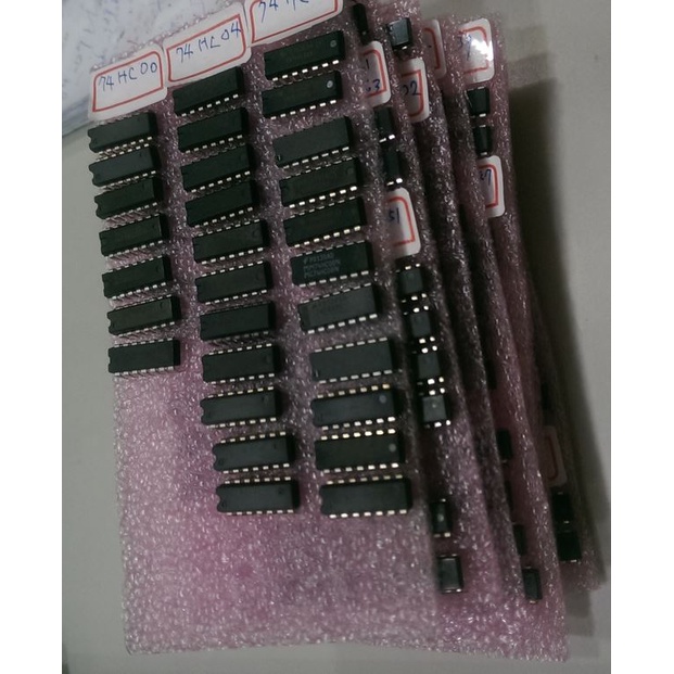 7400 7402 7408 7447 7483 74138 , 74系列 DIP IC for 邏輯實驗 (插麵包版) | 蝦皮購物