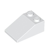 【LEGO 樂高】3x2 3298 Slope 33 白色 33度斜面磚 | 蝦皮購物