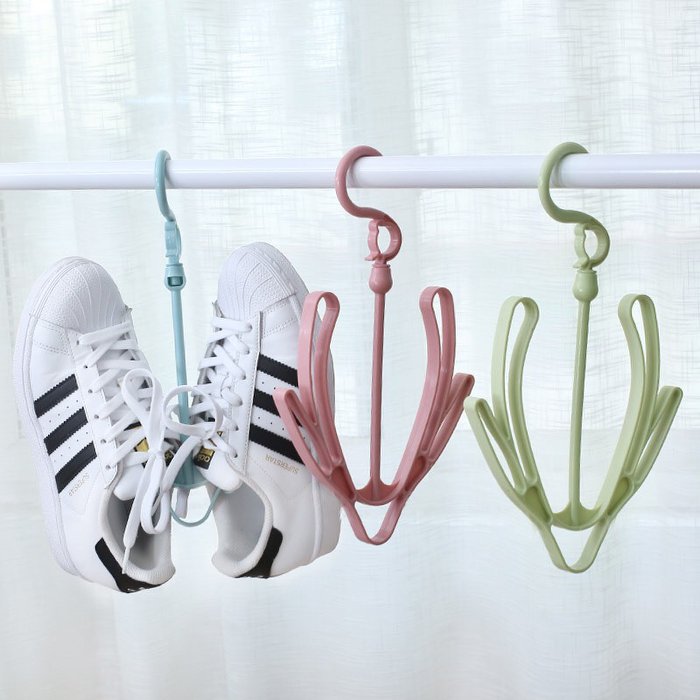 【singcoco】活動式晒鞋架 晒鞋架 曬鞋架 掛鉤式曬鞋架 防風晾鞋架 陽台曬晾架 晾鞋架 曬鞋 | 蝦皮購物