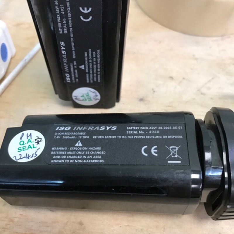 ISG Infrasys X380 全系列 生還偵測儀器 熱顯像儀 電池維修 | 蝦皮購物