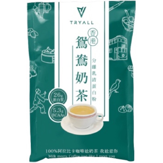 快速出貨 現貨 結帳再折扣$45 台灣 TRYALL 分離乳清蛋白35g 隨手包 多種口味 環遊世界 高蛋白 乳清 | 蝦皮購物