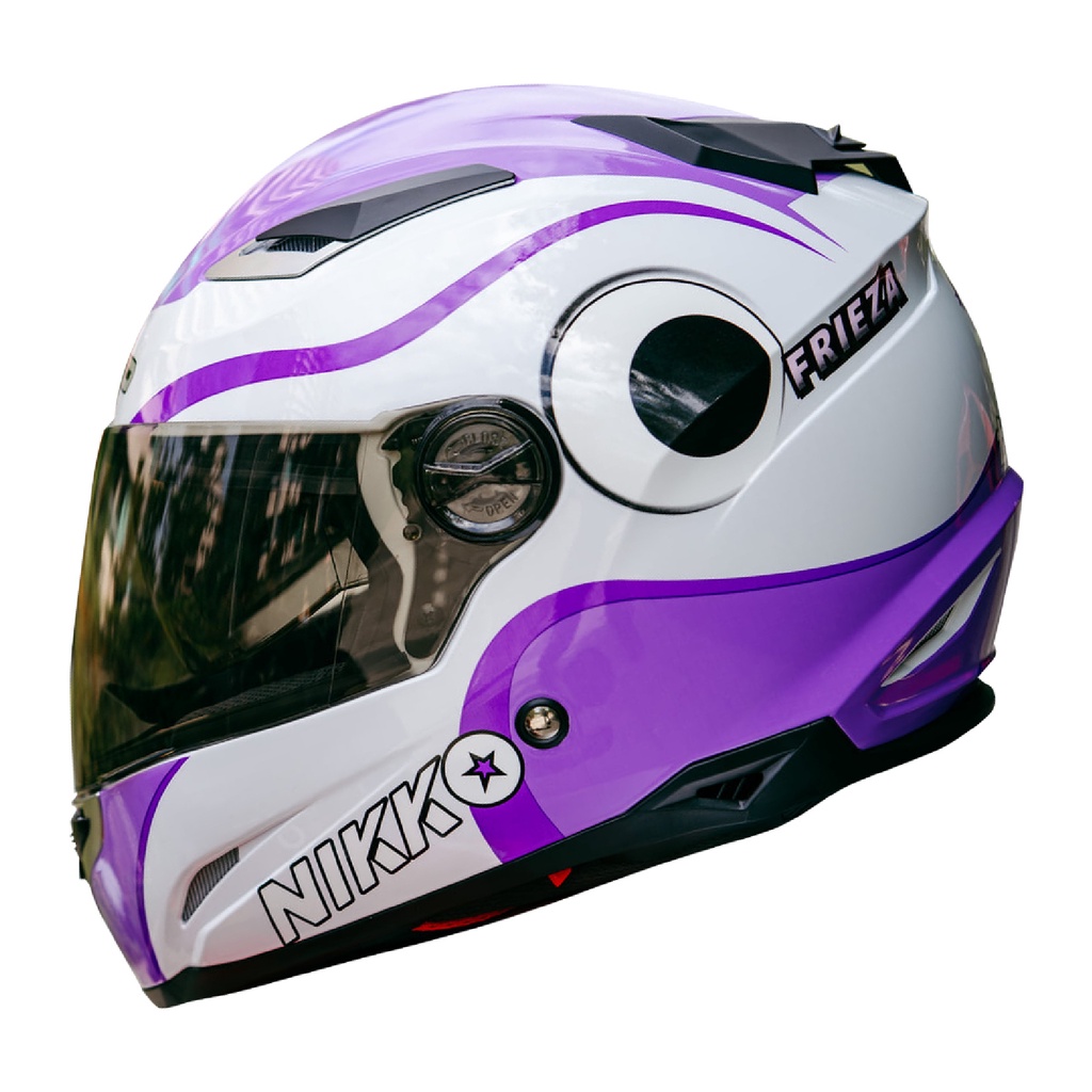 【優惠特價】Nikko N-802 聯名款 七龍珠 超 弗利札 全罩式 流線型 雙鏡片 EPS N802 ONSALE | 蝦皮購物