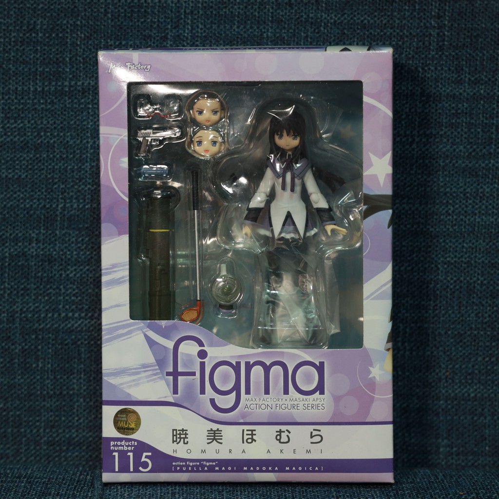 GSC FIGMA 115 魔法少女小圓 曉美焰 戰鬥服 可動模型 日版已拆現貨 賣場內有更多FIGMA 黏土人 | 蝦皮購物