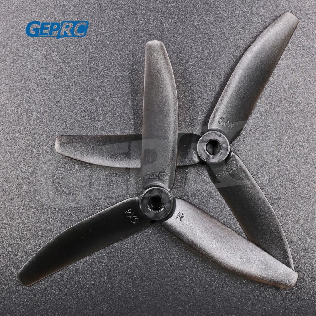 格普 GEPRC 一台份$50 GEP-Prop 5040x3 透明黑5寸槳5寸槳三葉正反槳 FPV穿越機螺旋槳暴力槳 | 蝦皮購物