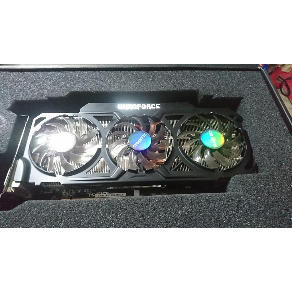 技嘉 WINDFORCE R9 290 OC 4G DDR5 AMD GV-R929OC-4GD 顯示卡 顯卡 | 蝦皮購物