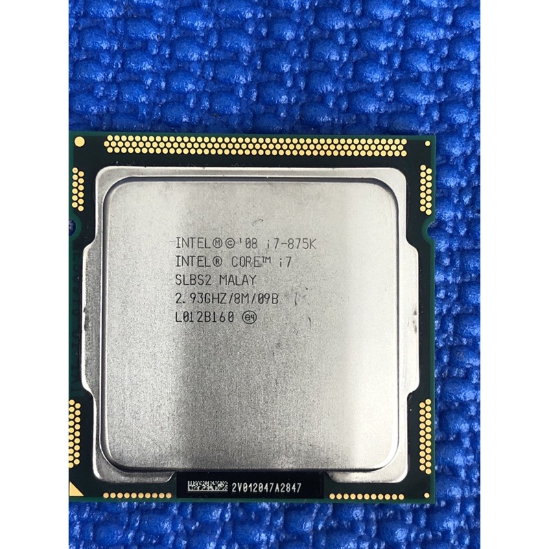 CPU I7 875K 2.93GHZ | 蝦皮購物