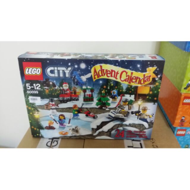 LEGO 60099 聖誕月曆 城市系列 人偶 警察 聖誕老人 抽抽樂 | 蝦皮購物