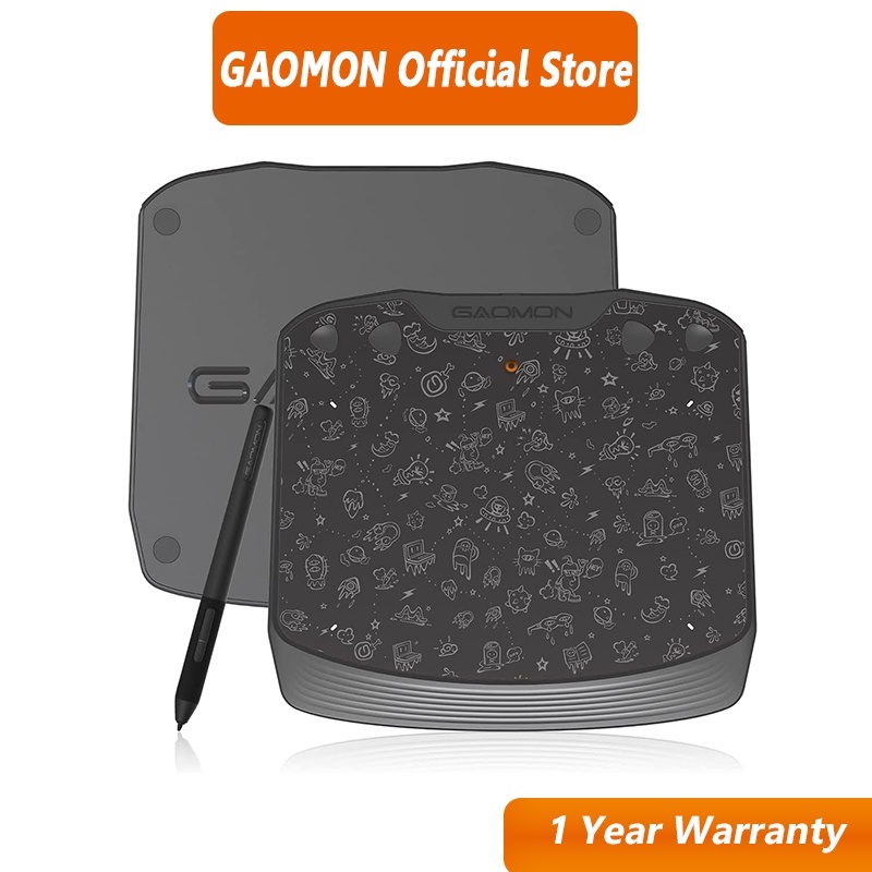Gaomon S830 8 英寸繪圖板 Android OS 和傾斜功能支持超薄數位板帶 4 個快速鍵 8192 級壓力 | 蝦皮購物