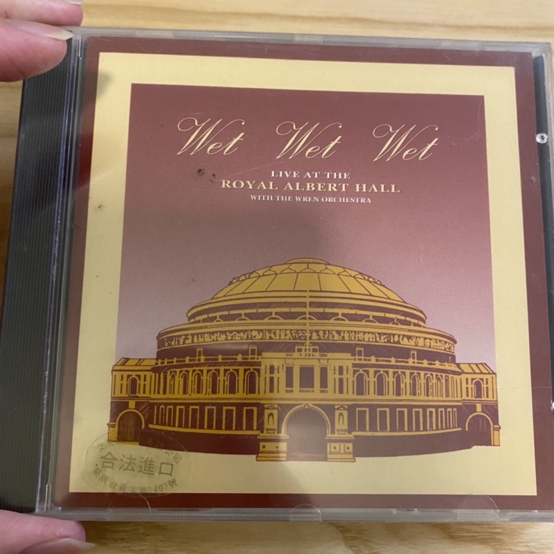 喃喃字旅二手CD 全新《WET WET WET ROYAL ALBERT HALL》 | 蝦皮購物