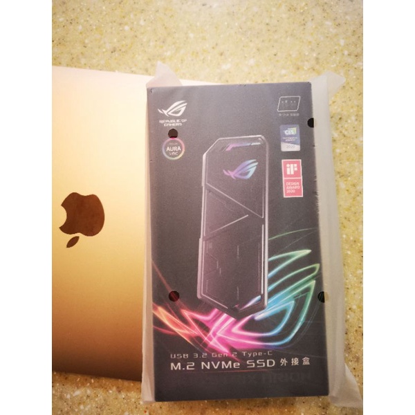 [高階版]ASUS ROG NVMe M.2 SSD 外接盒 | 蝦皮購物