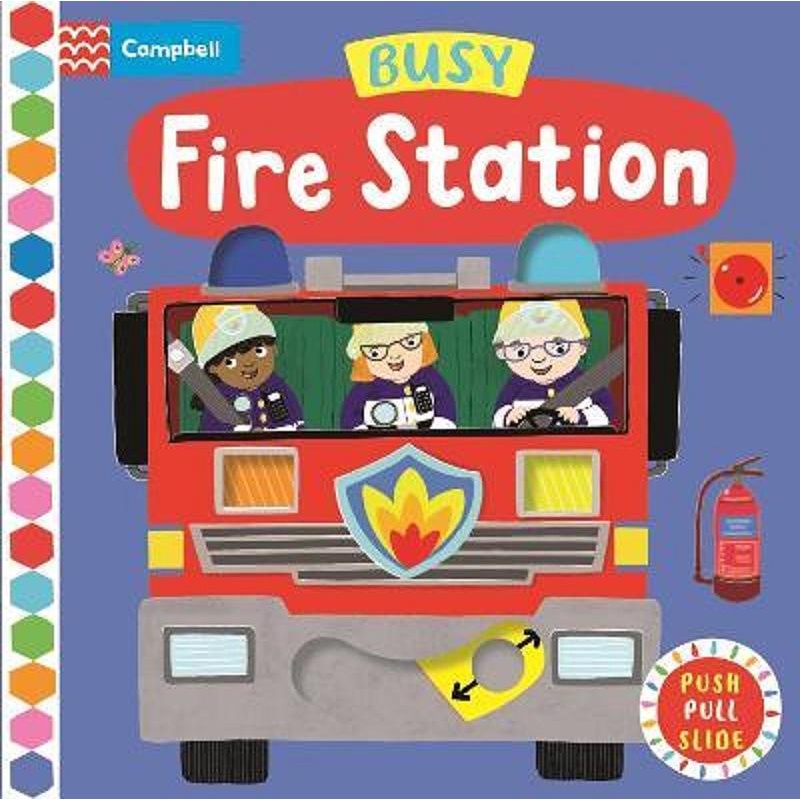Busy Fire Station (+QR Code/2022 Ed.)/好棒的消防隊/附音檔QRcode/Campbell Books ...