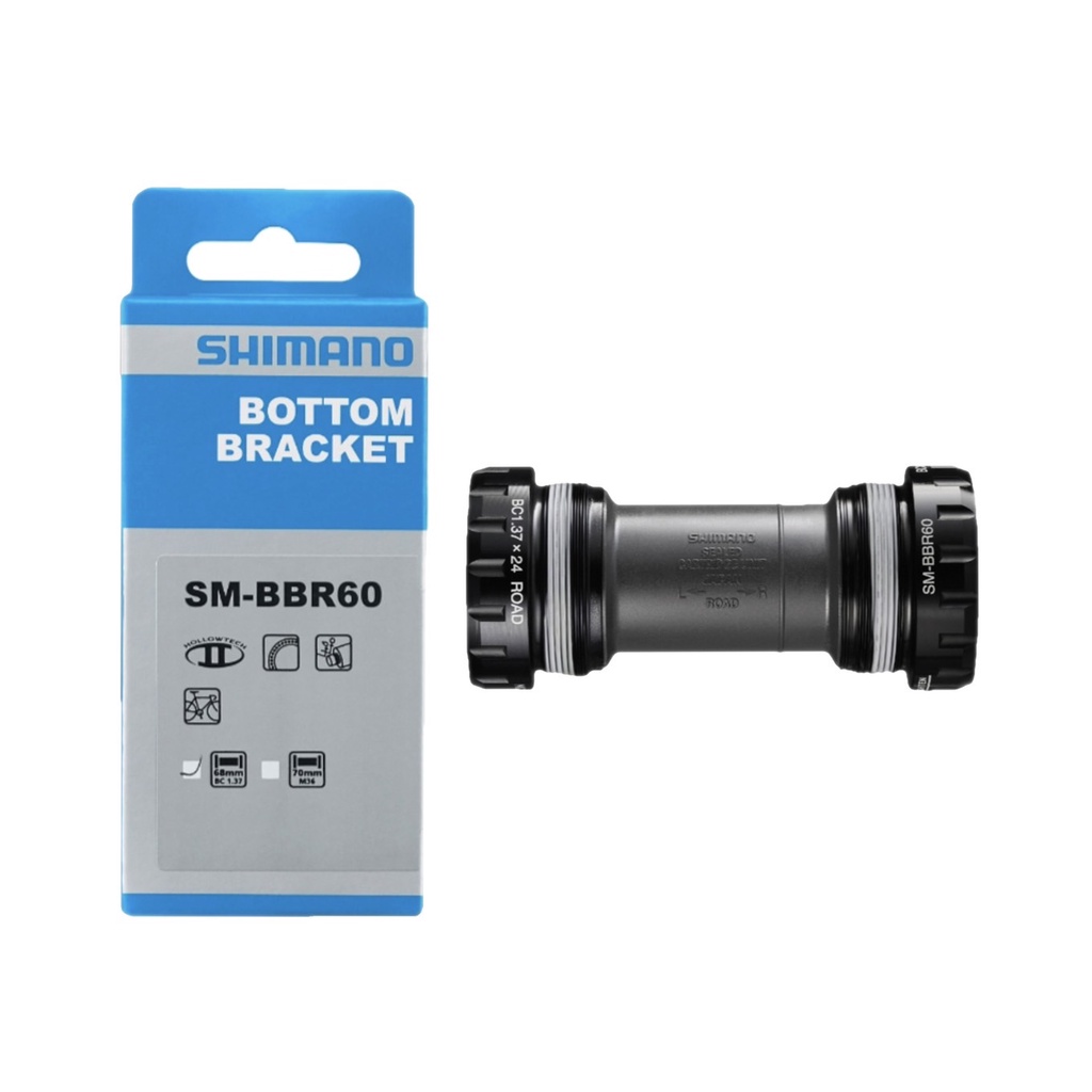 SHIMANO ULTEGRA 螺紋 SM-BBR60 五通碗組 BB 日牙/義牙 68/70 mm 外殼寬度 | 蝦皮購物